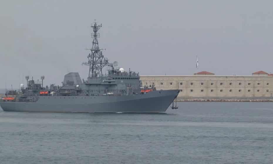 Russia stepping up security at Black Sea base with spy dolphins, says ...